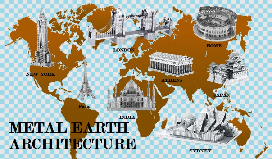 Metal Earth Architecture – GiftAffaire