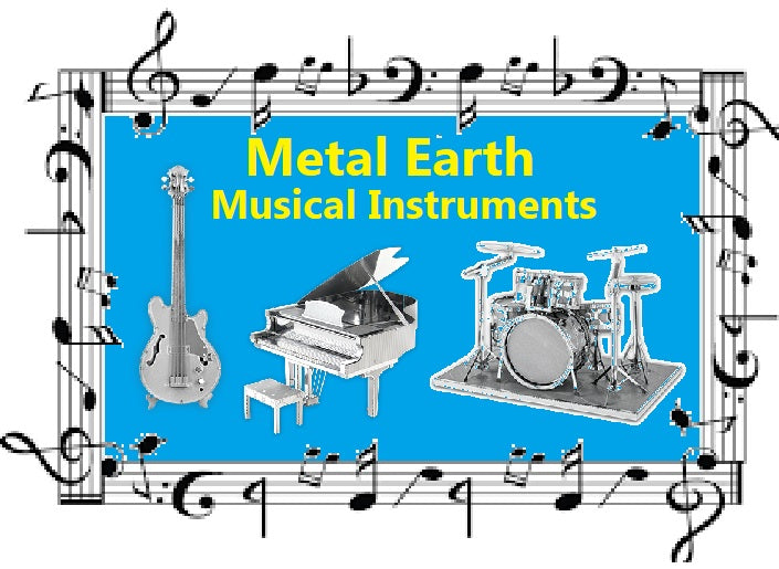 Metal Earth Musical Instruments – GiftAffaire