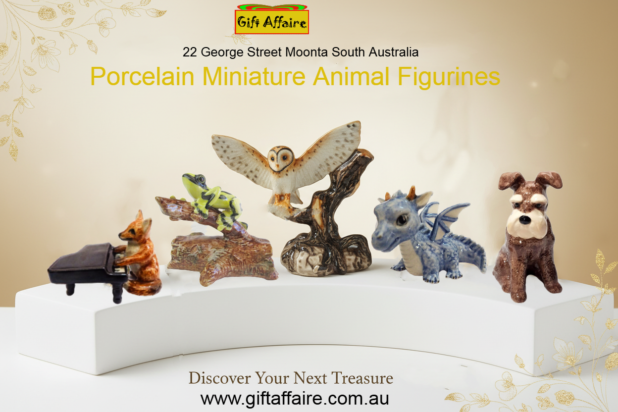 miniature-porcelain-animal figurines – GiftAffaire