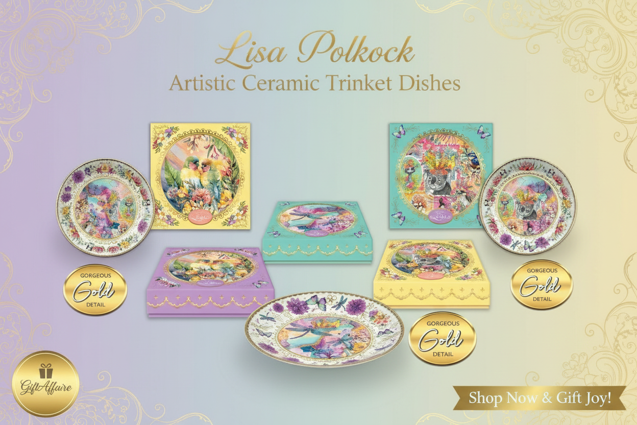 Lisa Pollock Ceramic Trinket Dishes – GiftAffaire